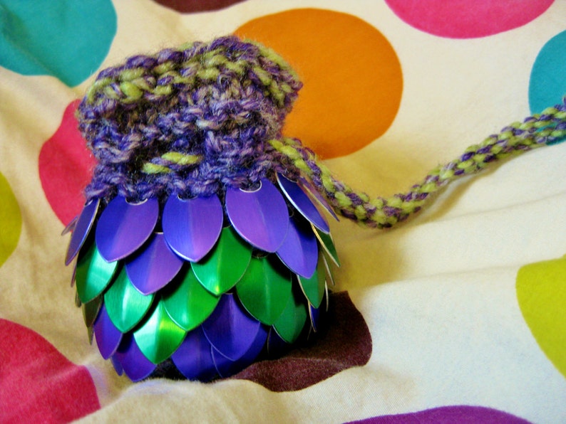 Knit Your Own Scale Mail Pouches With Craftymutt's Knitting Pattern - Etsy