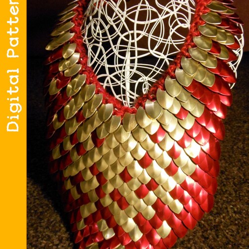 Knit Your Own Scale Mail Choker With Craftymutt's Simple - Etsy