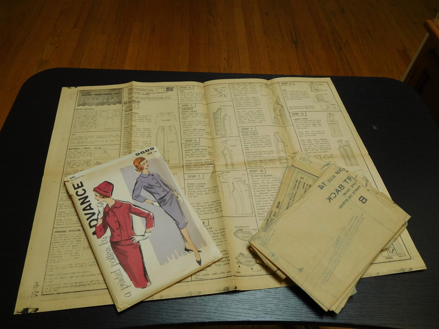 Vintage 60's Advance 9689 Sewing Pattern Women's - Etsy