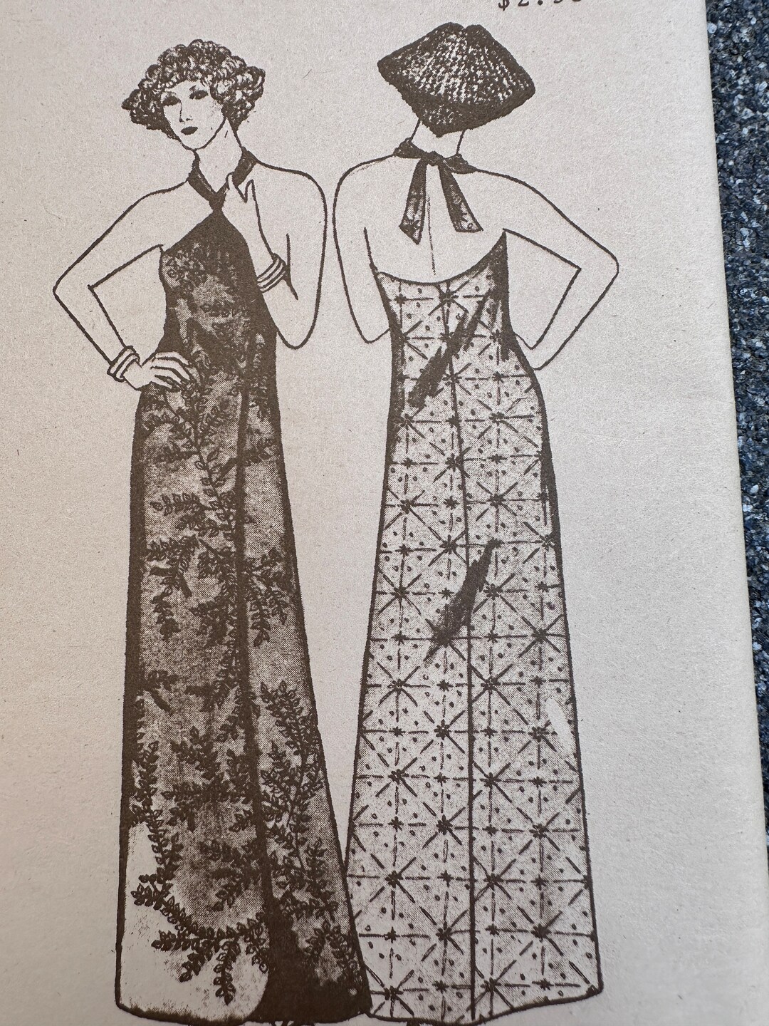 Vintage 70's Pauloa Pattern 2920 Sewing Pattern Women's Hawaiian Style ...
