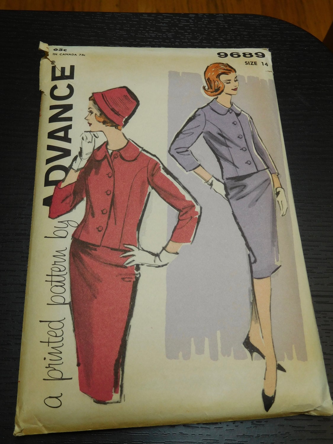 Vintage 60's Advance 9689 Sewing Pattern Women's - Etsy