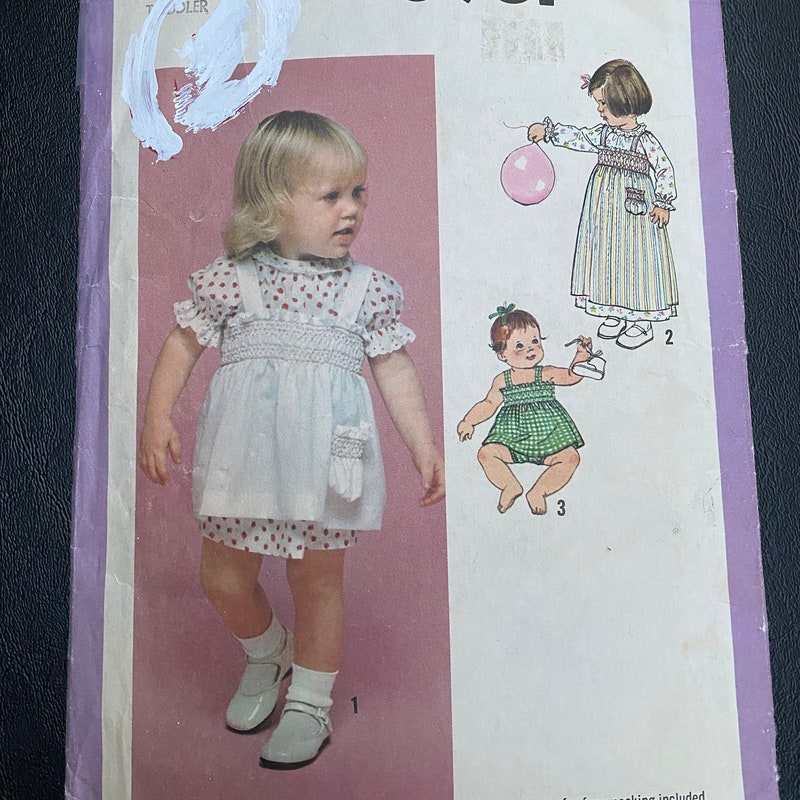 Child Smock Pattern - Etsy