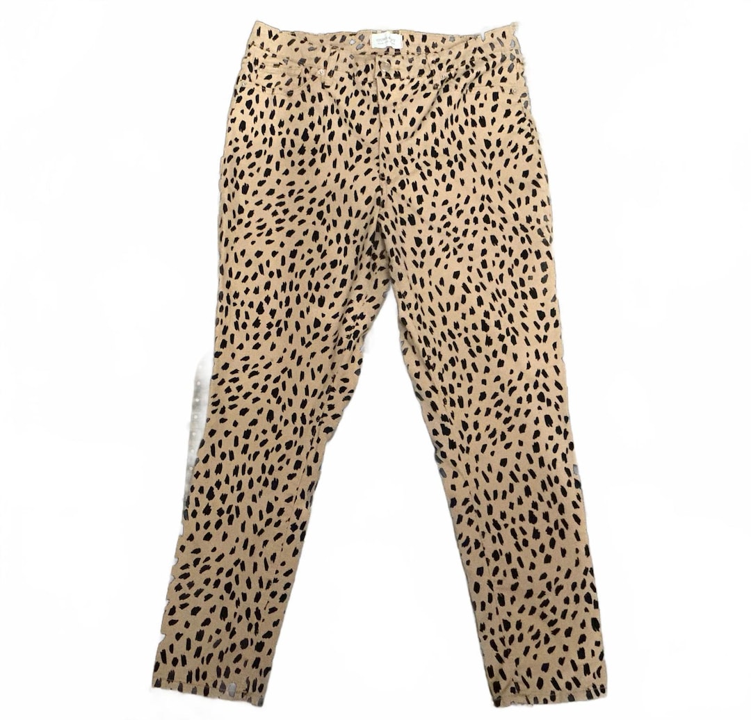 16 Neo Leopard Jeans - Etsy