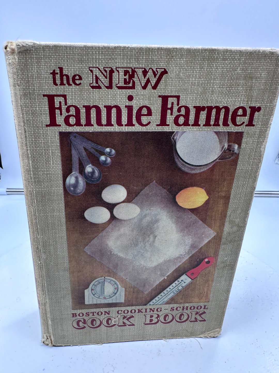 Vintage 50's "the New Fannie Farmer Bottom Cooking School Cook Book" - Etsy