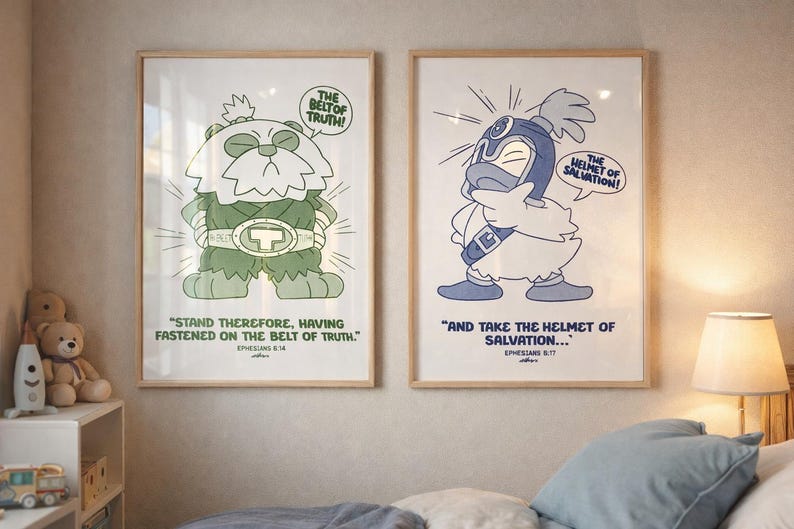 Armour of God Platypus Print, Christian Wall Art (digital Download) - Etsy