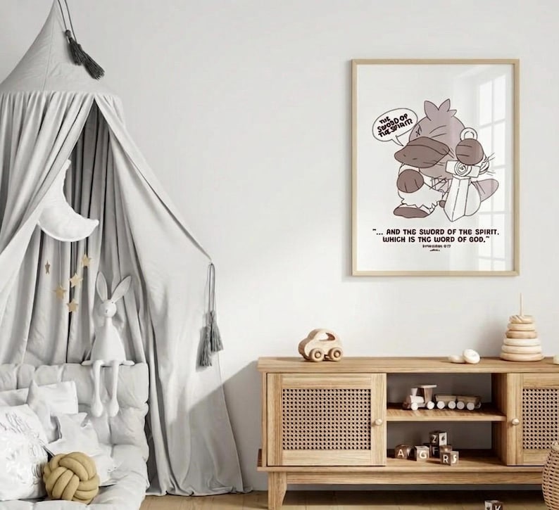 Armour of God Platypus Print, Christian Wall Art (digital Download) - Etsy