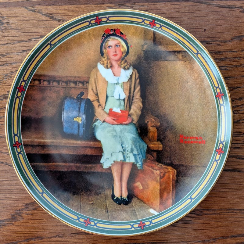 Vintage 80s Plates China - Etsy