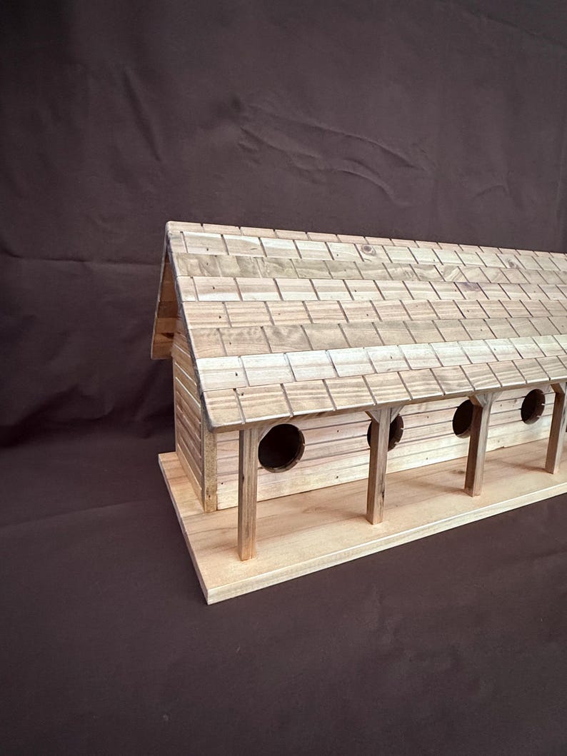 Handcrafted Cedar Martin Birdhouse – Multi-compartment Martin House ...