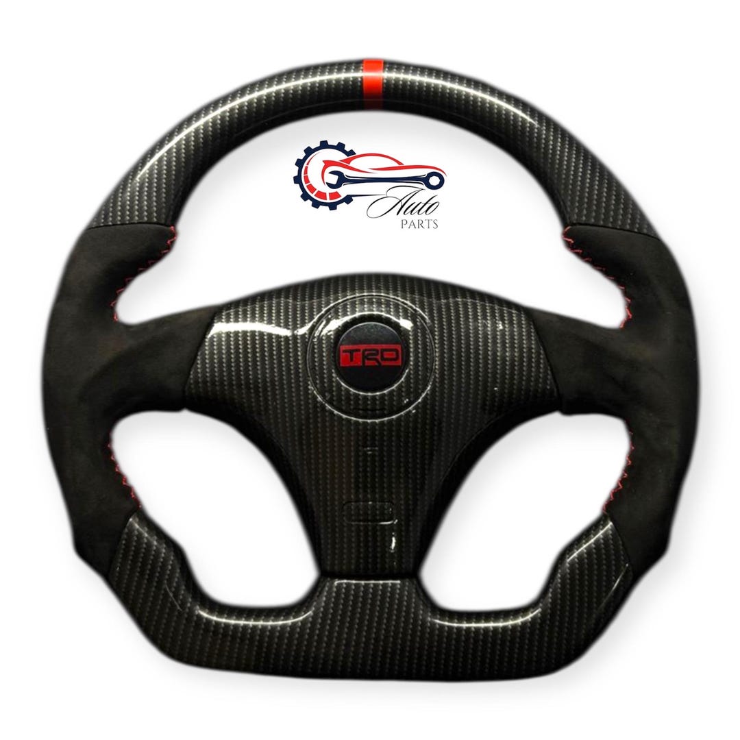 Carbon Fiber Steering Wheel – Fits Toyota Celica / MR2 Spyder / Supra ...