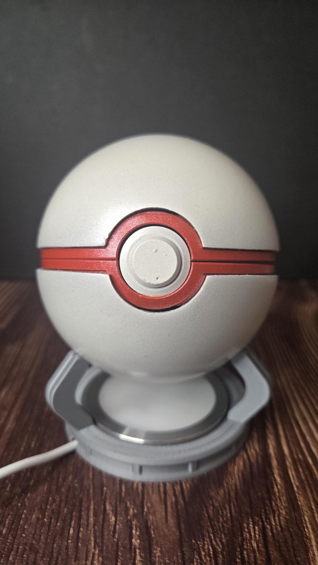 Realistic, Real Life Pokémon Premier Ball/pokeball Replica, LED Light ...