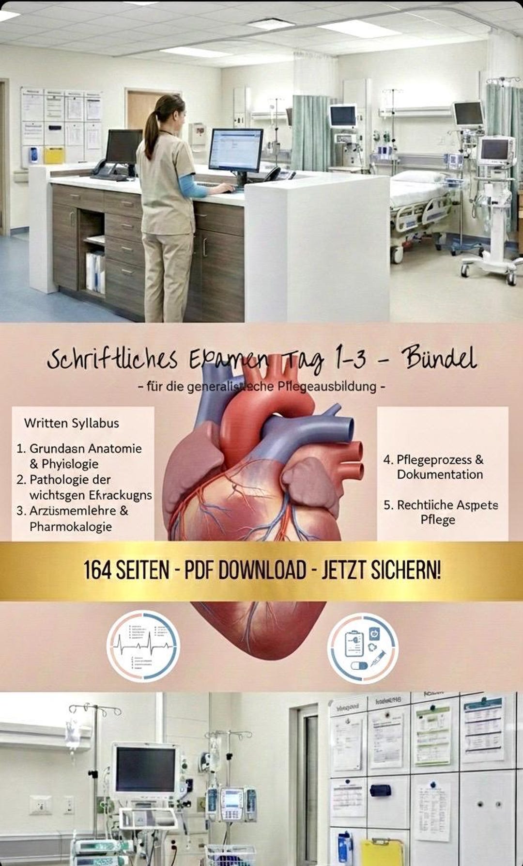 Nursing Professional Summary Day 1 - 3 - Etsy