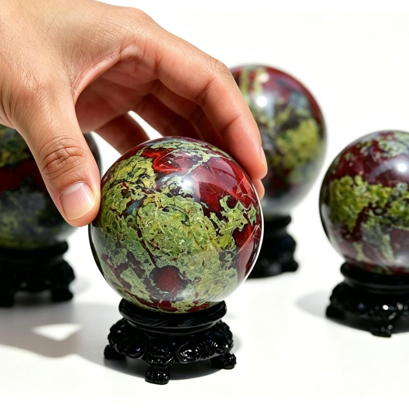 Dragon Blood Sphere - Etsy