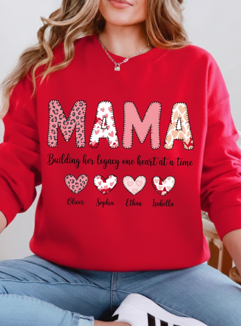 Mama Building Her Legacy Png, Personalized Mama Png, Patchwork Mama Png ...