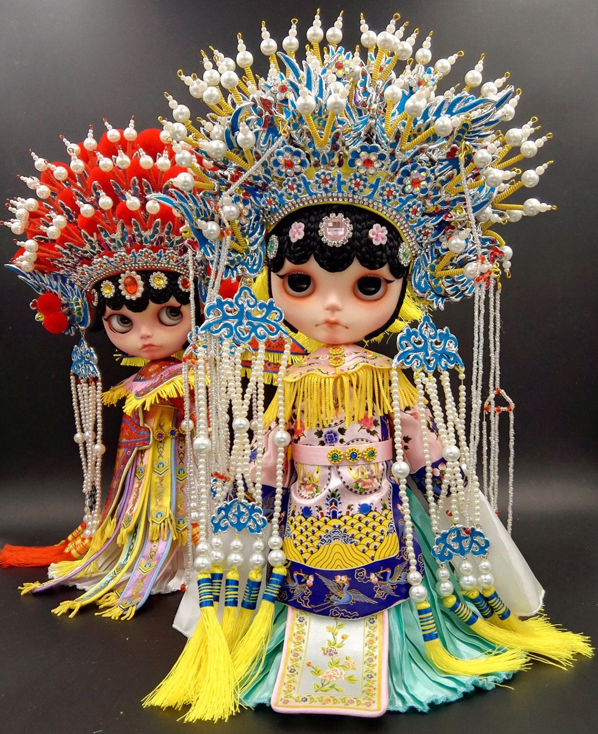 PO Anniedollz Peking Opera Custom Blythe | Etsy