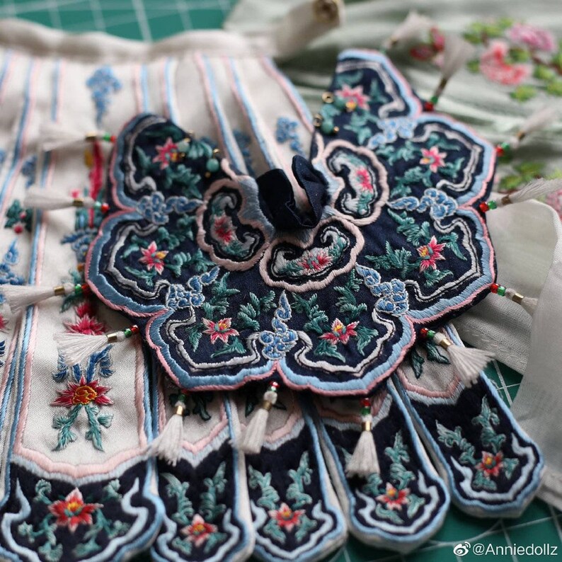 PO Anniedollz Embroidery Peking Opera Custom Blythe Cui - Etsy