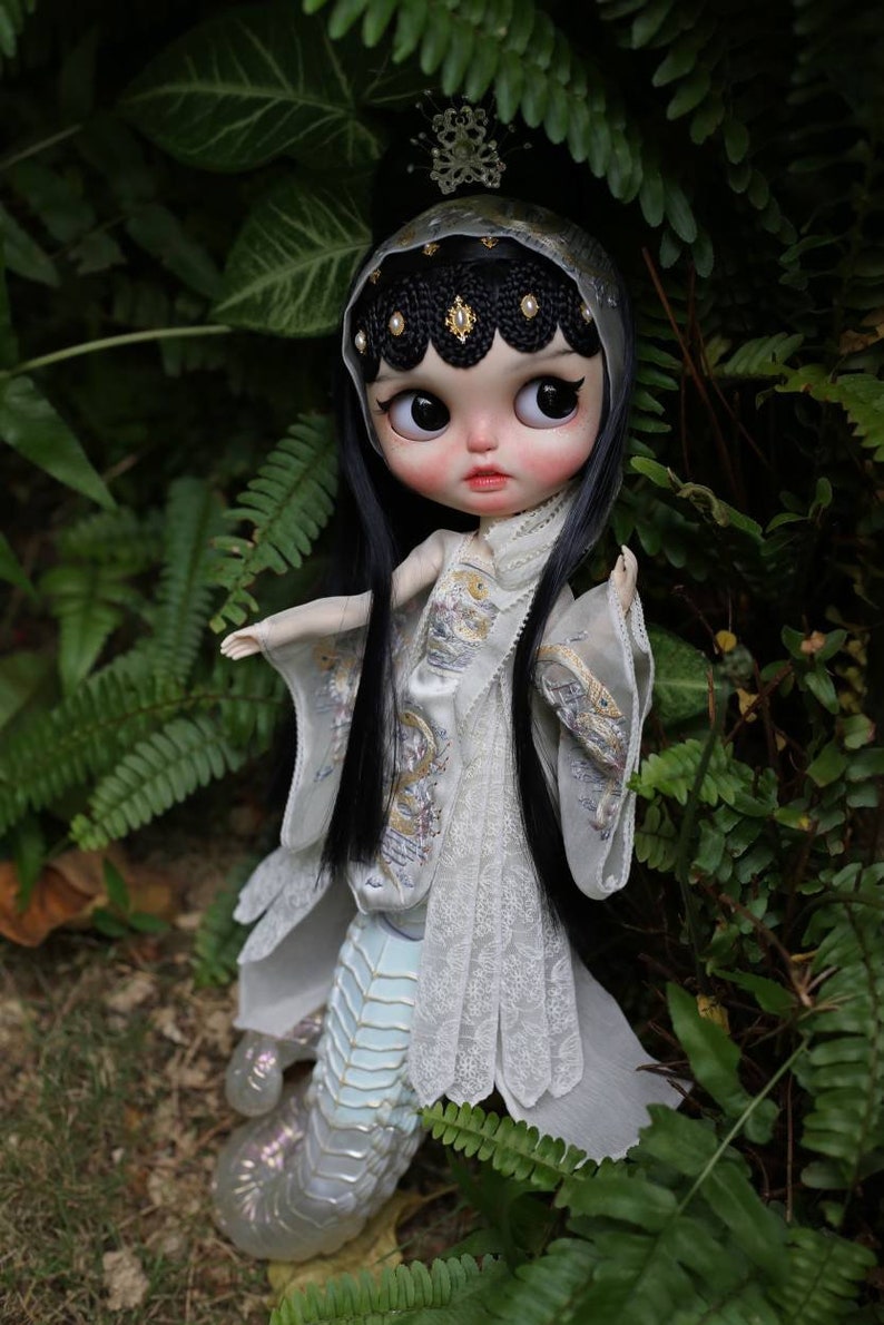 SOLD Anniedollz Embroidery Peking Opera Custom Blythe Lady - Etsy