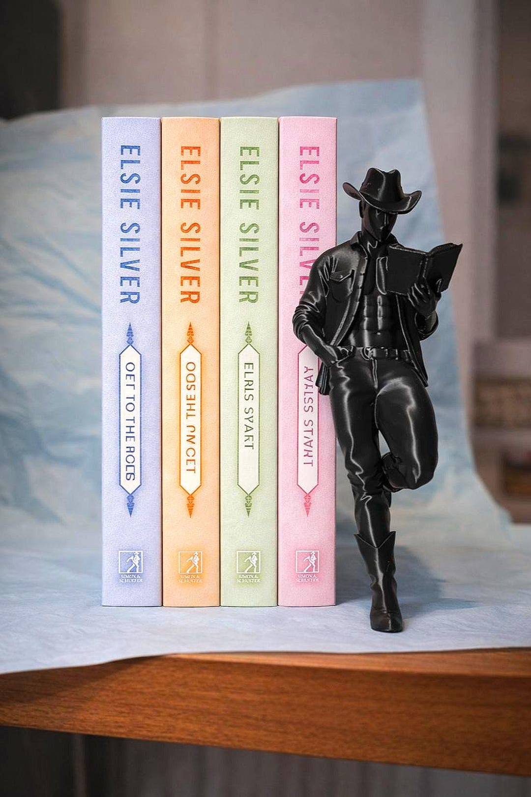 Cowboy Shelf Boyfriend | Custom Hat Colours | 3D Printed Bookish Cowboy ...