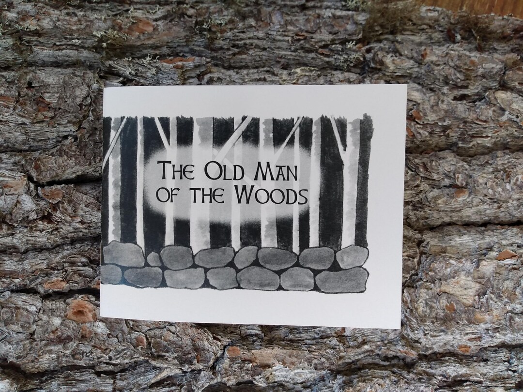 The Old Man of the Woods - Odin Poem - Mini Book - Etsy