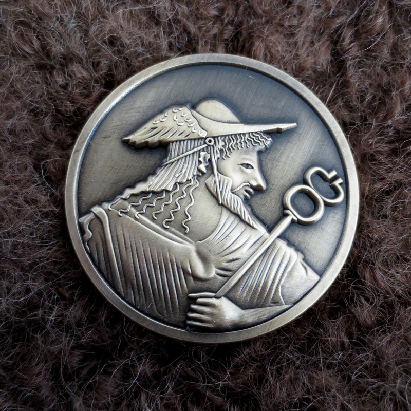 Hermes Greek God Coin - Etsy