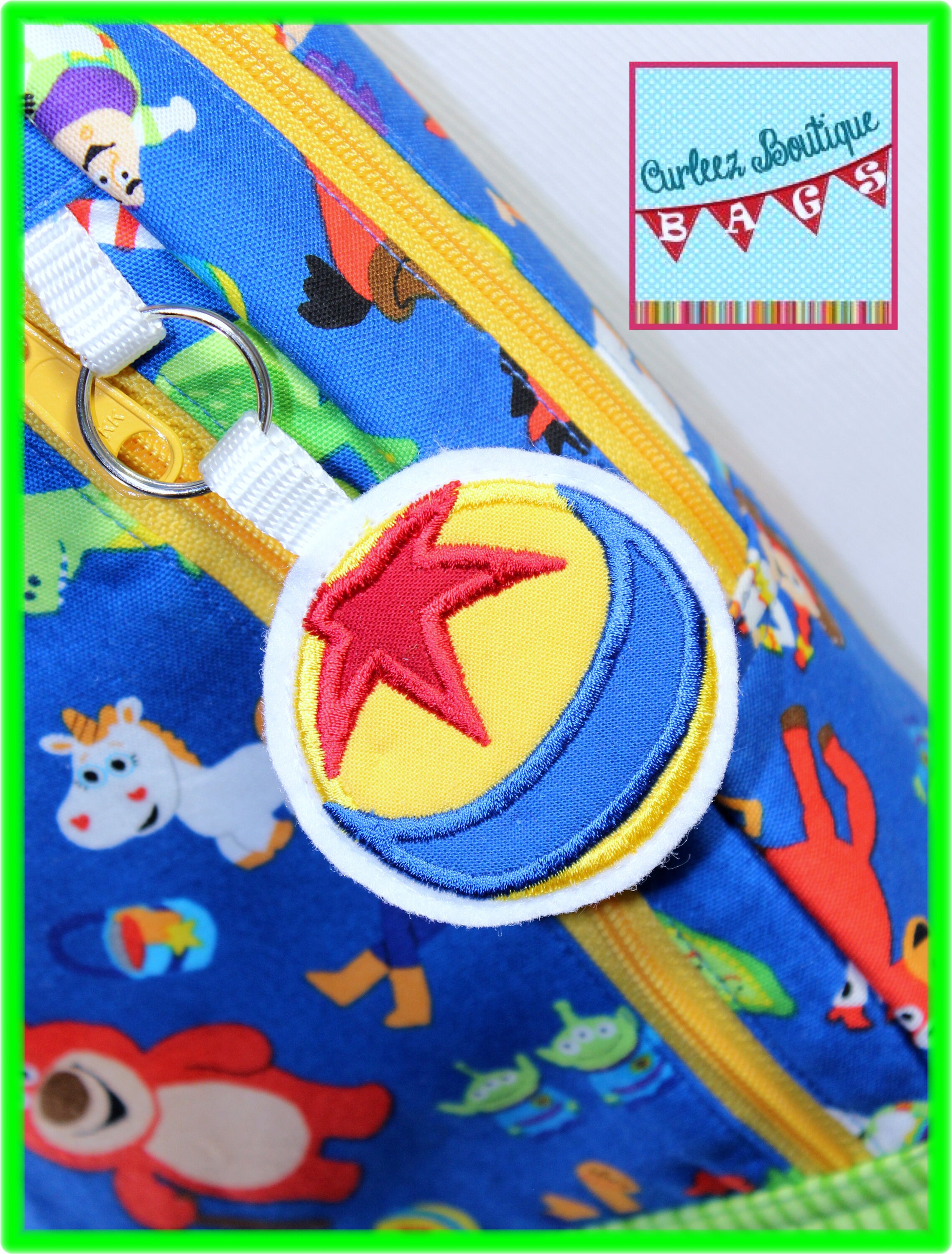 Disney Pixar Toy Story 3 Speedwell Sling Bag With Dangle - Etsy