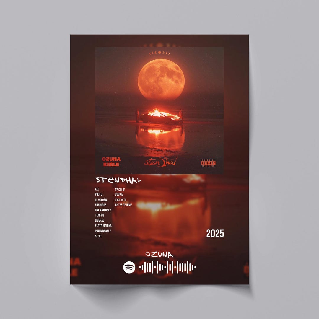 Ozuna - Stendhal - High Resolution Album Poster Print - Etsy