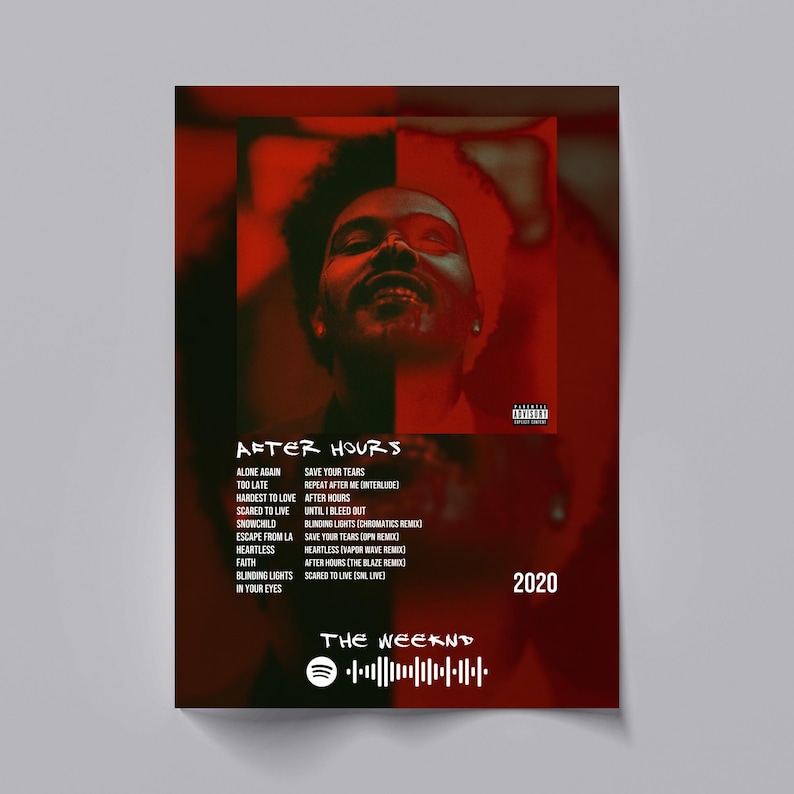 The Weeknd - After Hours - Deluxe Edition - High Resolution Album ...