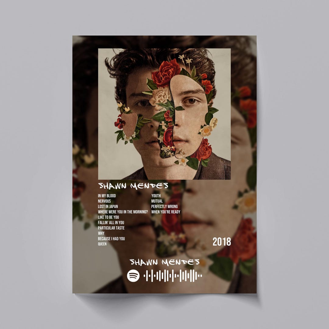 Shawn Mendes - Shawn Mendes - High Resolution Album Poster Print - Etsy