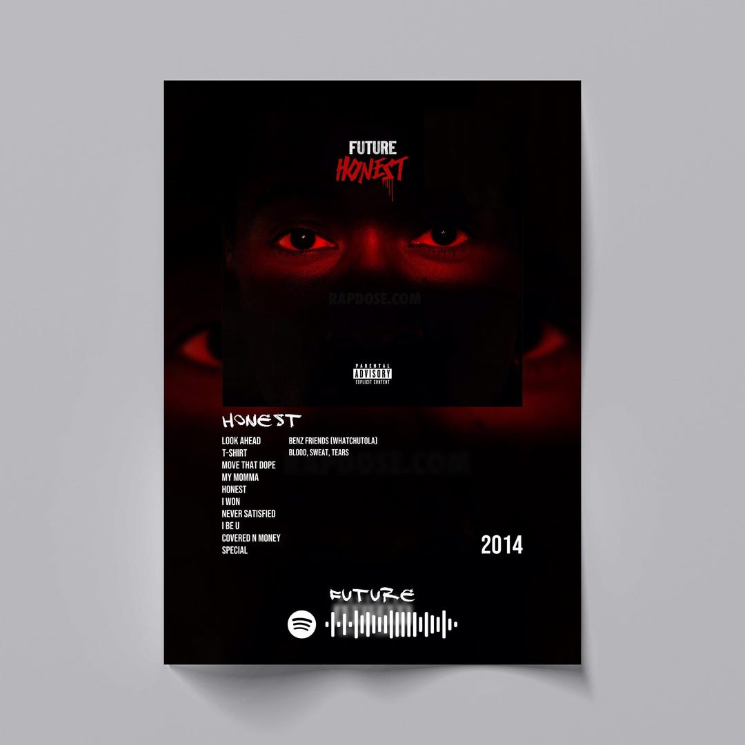 Future - Honest - High Resolution Album Poster Print - Etsy