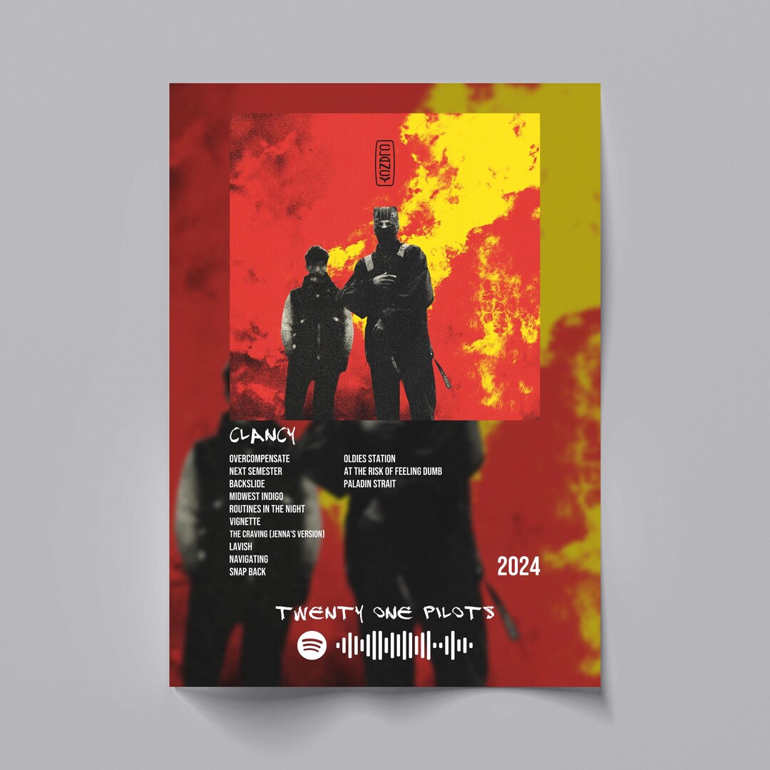 Twenty One Pilots - Clancy - High Resolution Album Poster Print - Etsy