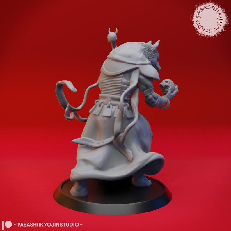 Fantasy Tabletop Miniature | Unpainted Dnd Monster | RPG Creature | 3D ...