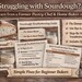 Sourdough Starter & Bread Troubleshooting Guide + 1-page Cheat Sheet - Etsy