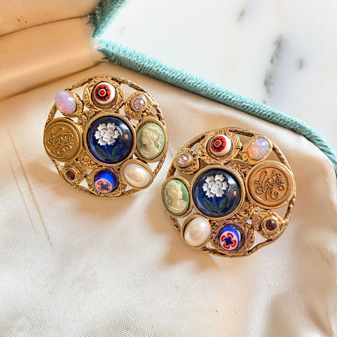 Vintage Robert Rose Victorian Revival Eclectic Statement - Etsy
