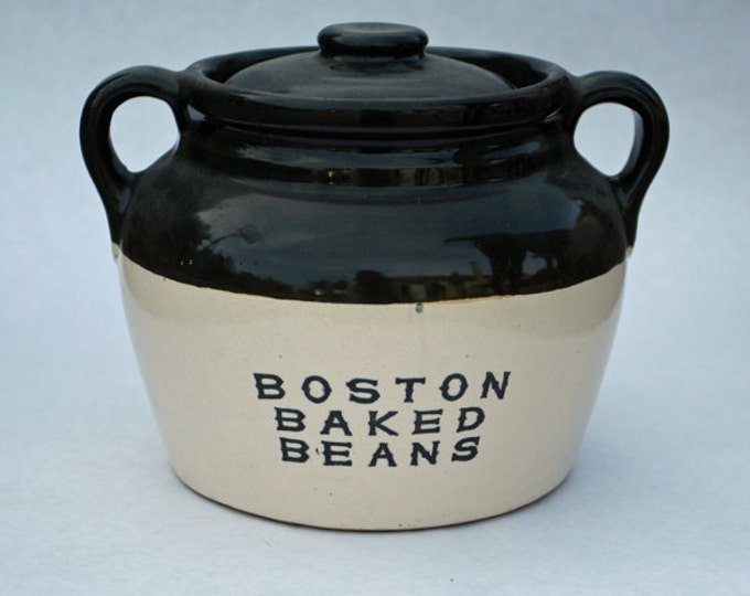 Vintage Boston Baked Beans 1 Gallon Bean Pot - Etsy