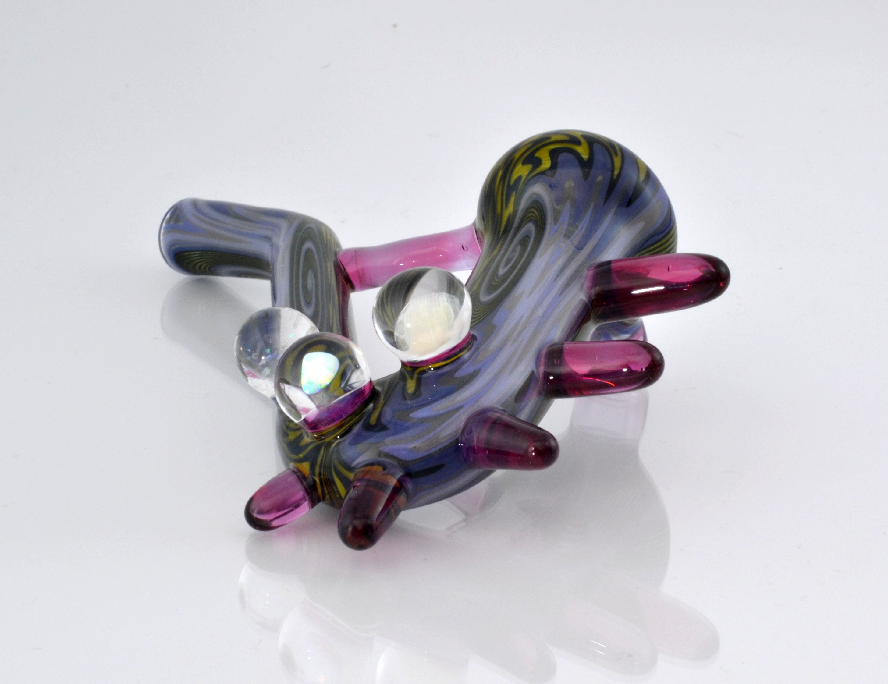 Purple and Yellow Flatsax Punk Rock Sherlock - Etsy