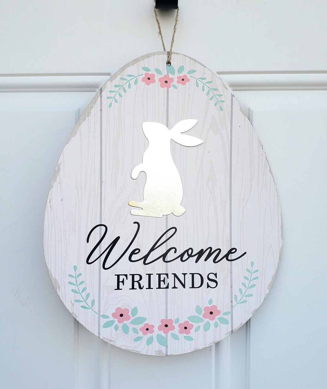 Easter Wreath Sign, Easter Sign for Wreath, Wreath Sign, Easter Sign ...