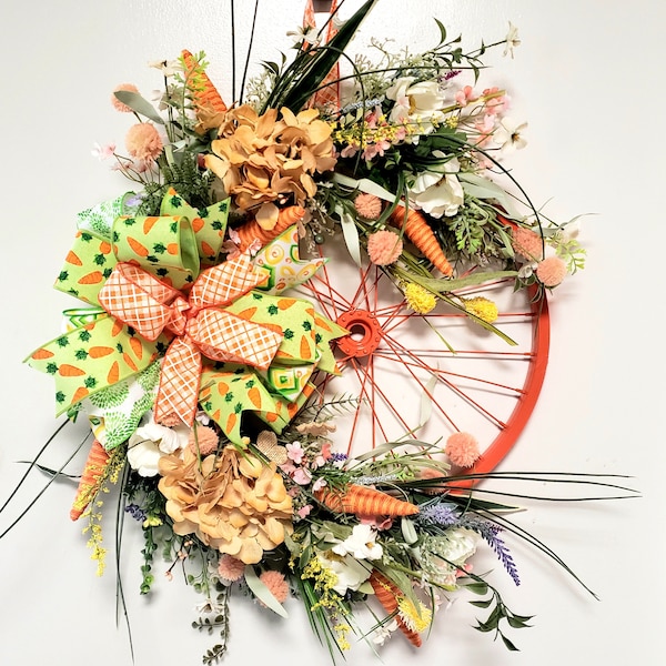 Spring Wreath - Etsy