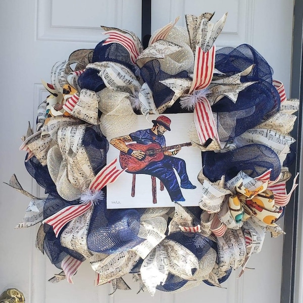 Musical Notes Wreath - Etsy