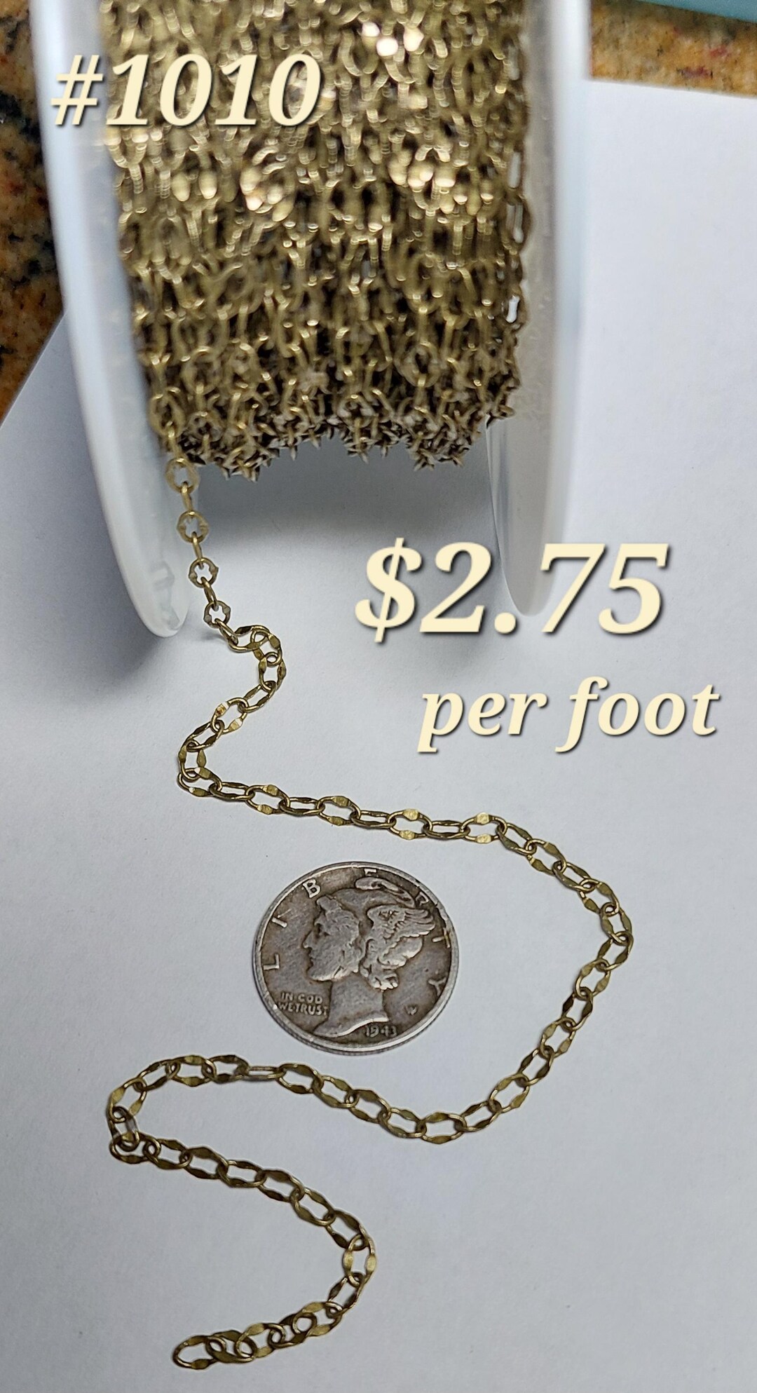Solid Brass Chain - Etsy