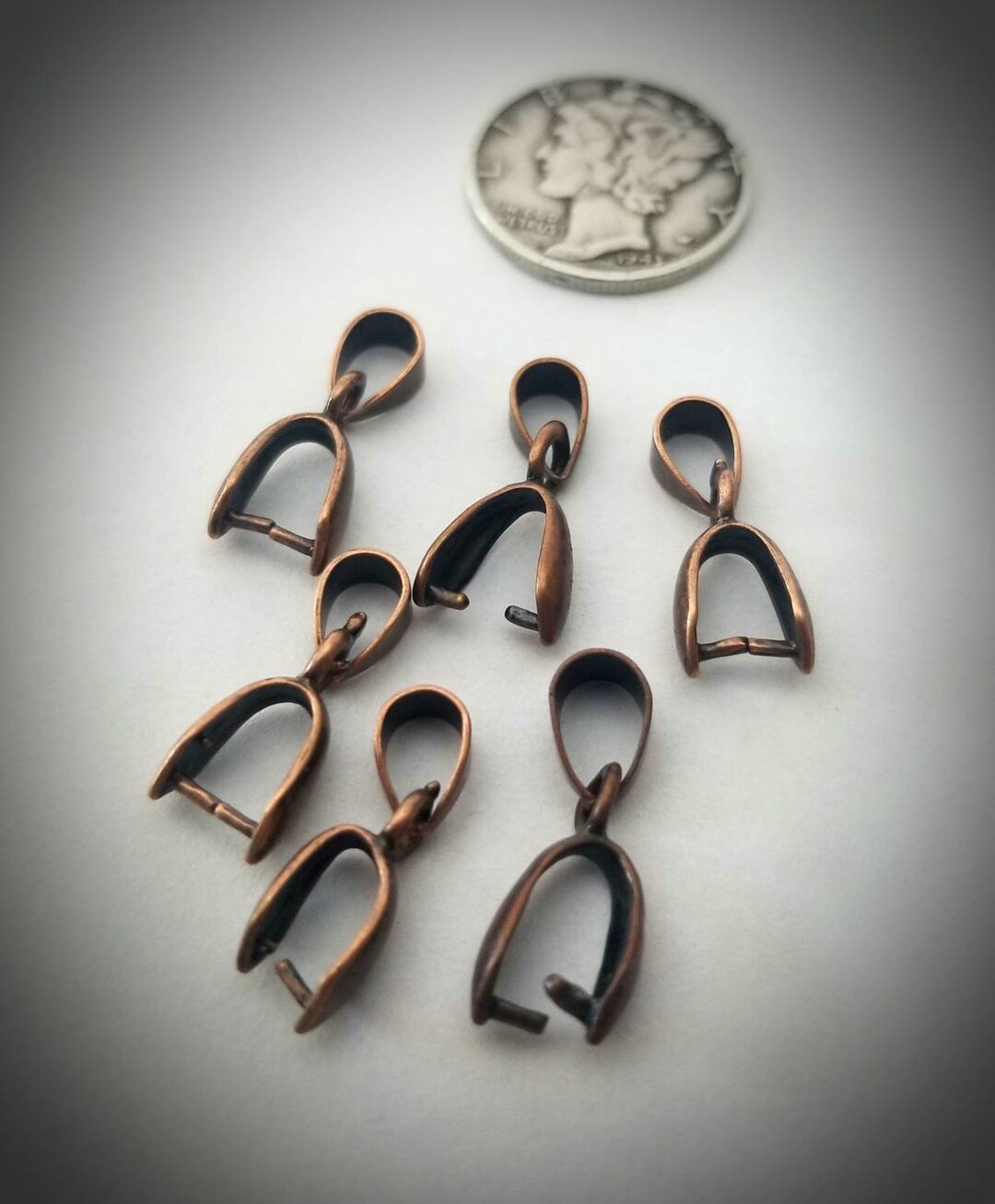 Antique Copper Pinch Bales - Etsy