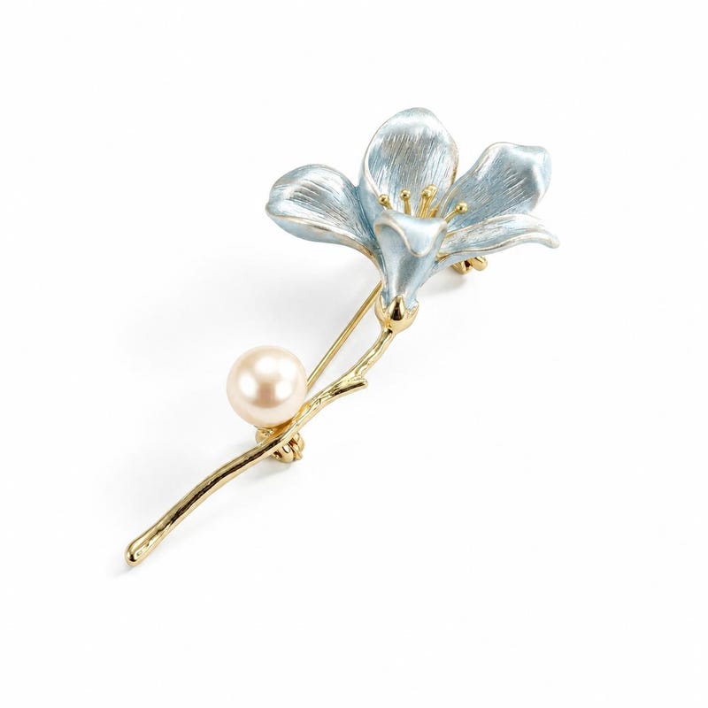 Yellow Enamel Brooches - Etsy