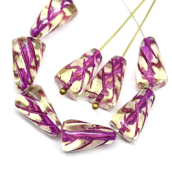 Glass Cone Beads - Etsy