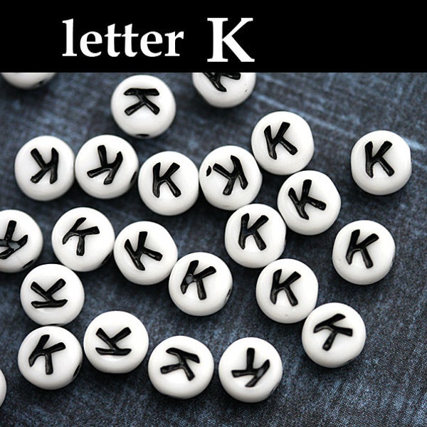 Alphabet Beads - Etsy