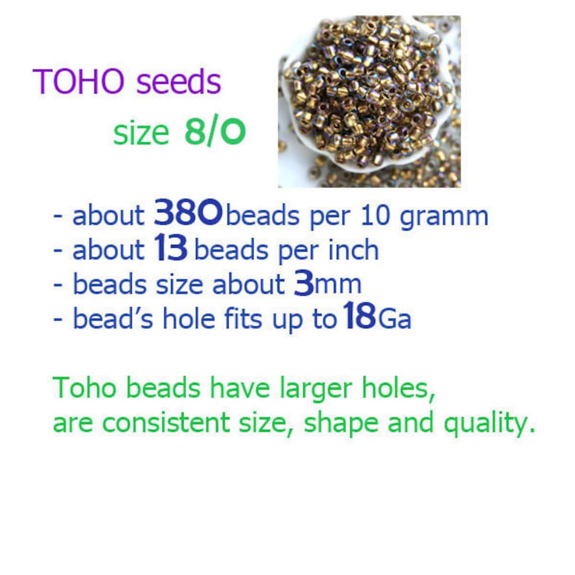 Light Green TOHO Seed Beads Size 8/0 Ceylon Celery N 144 - Etsy