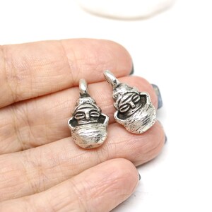 Antique Silver Goddess Charm, Primitive Goddess Neolithic Idol, Ancient ...