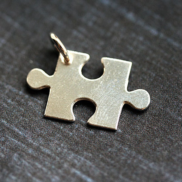 Puzzle Piece Charms - Etsy