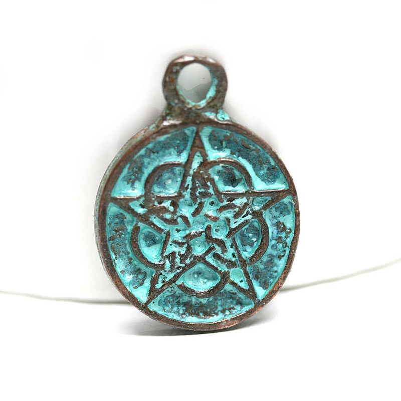 Pentacle Charm - Etsy