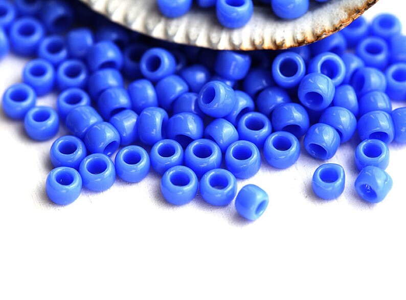 TOHO Blue Seed Beads Size 8/0 Opaque Periwinkle N 48L - Etsy