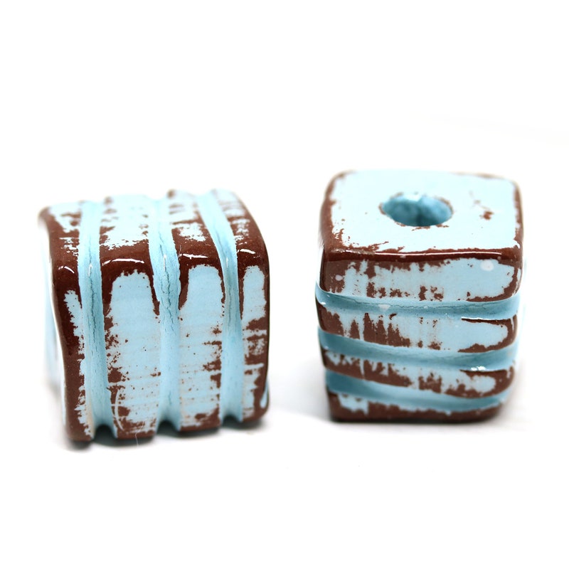 Large Ceramic Beads - Etsy