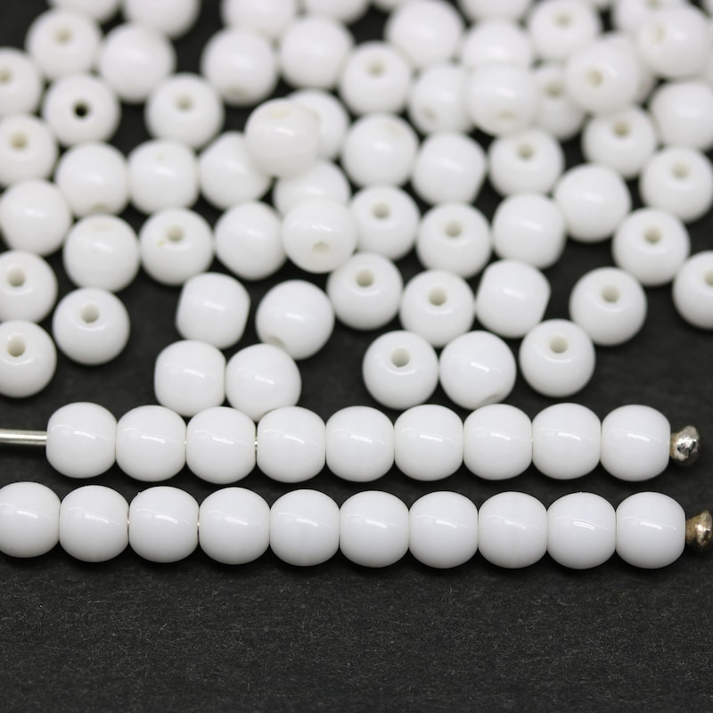 4mm Round Beads - Etsy