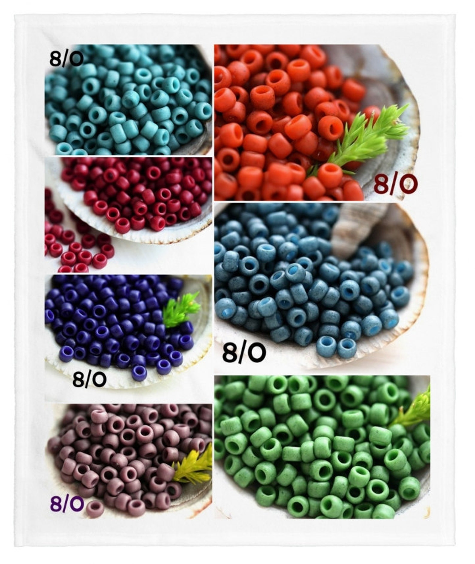 TOHO Blue Seed Beads Size 8/0 Opaque Periwinkle N 48L - Etsy